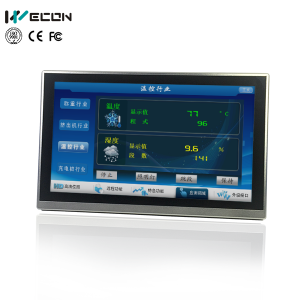 Low cost Web-based HMI with mobile access, remote control. Big screen ...